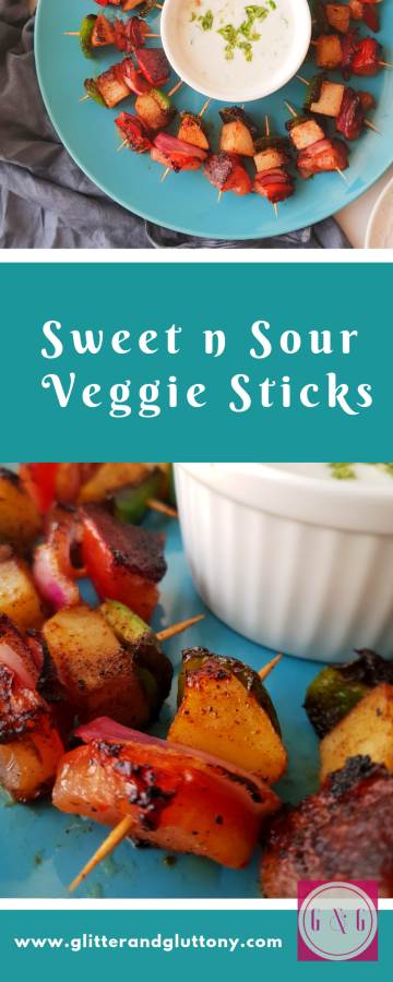 Easy Sweet and Sour Vegetable Skewers – Butter Over Bae