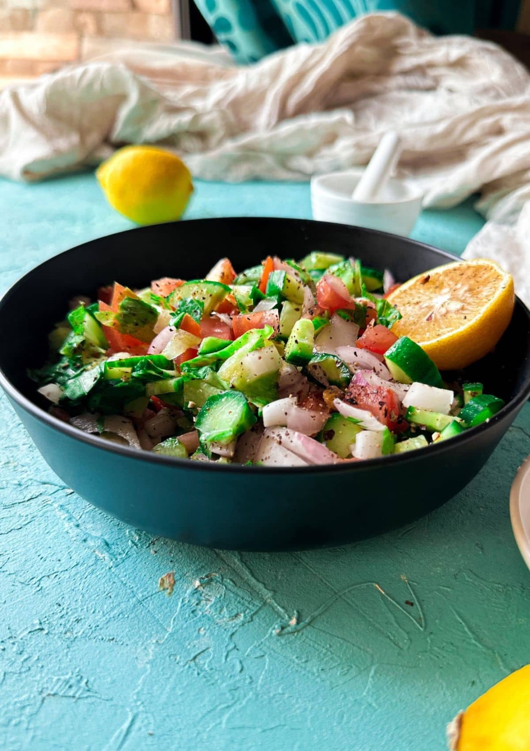 Simple Kachumber Salad Recipe – Pakistani Recipes